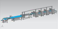 China High Capacity Layer Paratha Dough Ball Making Machine Customizable for sale