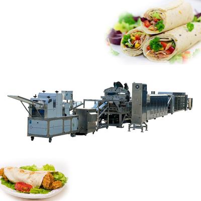 China Flat Arabic Pita Bread Roti Production Line Commercial 800--8200pcs/H for sale