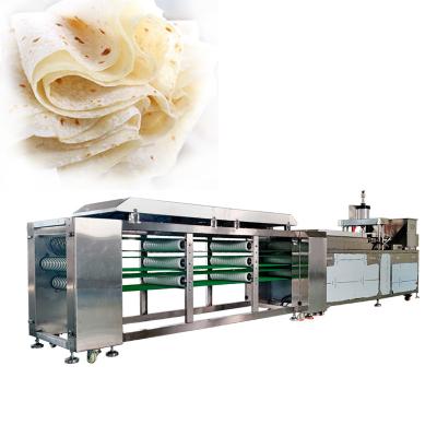 China Automatic Tortilla Bread Production Line Gas Heating With Stainless Steel for sale