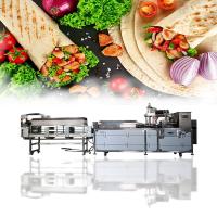 China Small Size Mexican Tortilla Production Line Stainless Steel 700 Pcs Per Hour for sale