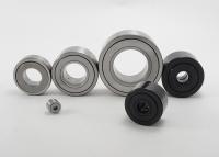 China Crowned Support Rollers Yoke Type Track Rollers NATR 6 with Flange Rings 19mm Shaft 20000 RPM for sale
