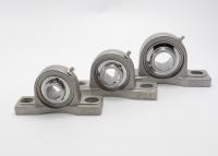China SUCP203 2-Bolt Heavy Duty Stainless Steel Pillow Block Bearing Unit 17mm Bore 33.3mm Height for sale