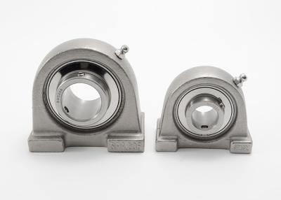 China Stainless Steel Tapped Base Pillow Block Bearing SSUCPA2 Series 1/2-2-9/16 Inch Bore with Food Grade Lubrication for sale