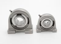 China 440C Stainless Steel Tapped Base Pillow Block Bearings SUCPW201 with 12-50mm Bore and Corrosion Resistance for sale