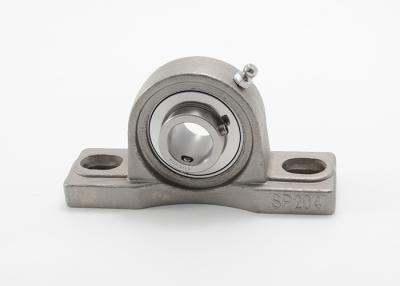 China Heighten SUCPH201 2-Hole Flange Pillow Block Bearing Stainless Steel 440C 12mm Bore 70mm Width for sale