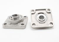 China SUCF308 Stainless Steel Flange Mounted Bearing Unit 40mm Bore 4-Bolt with Corrosion Resistance for sale
