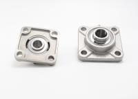 China SUCFS209 Stainless Steel 4-Bolt Flange Pillow Block Bearing 45mm Bore with Standard Seals for sale