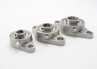 China Stainless Steel 2-Bolt Flange Bearing Unit SUCFT207 35mm Bore with Wide Inner Ring for Industrial Applications for sale