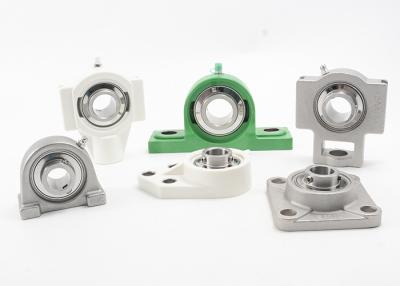 China SUCFC208 Stainless Steel Round Flange Pillow Block Bearing with Setscrew Mount, 40mm Bore for sale