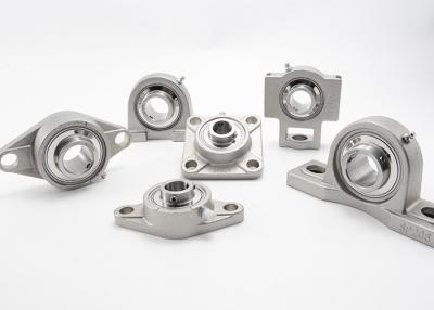 China SUCFCX06 Stainless Steel Round Flange Bearing Unit 30mm Bore with 4-Hole Mounting for Industrial Applications for sale