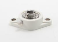 China SSBLFPL 201 Flange Plastic Pillow Block Housing with 12mm Bore and Stainless Steel Bearing Insert for sale