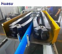 China 63 - 110 PE PP HDPE PVC Single Double Wall Corrugated Pipe Manufacturing Machine for sale