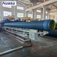 China Double Wall Corrugated Pipe Extrusion Line with 32mm-1600mm Inner Diameter, Belling-on-line Expansion Mode, and Planetary Cutting for sale