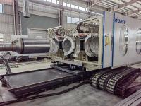 China Diameter 16-1500mm Double Wall Corrugated Pipe Extrusion Line With Vacuum Forming And Aluminium Alloy Mould Material for sale