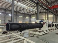 China Polythene Single Or Double Wall Corrugated Pipe Production Line for sale