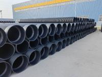 China PVC PP PE Single Double Corrugated Pipe Extrusion Line With High Efficiency Pipe Machine for sale