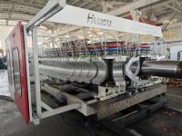 China Corrugated Double Strands Plastic Pipe Extrusion Line For Irrigation Systems for sale
