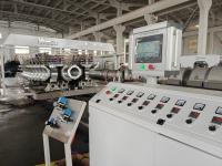 China Water Drainage Twin Screw PE Pvc Pipe Extruder for sale