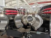 China High-Efficiency Corrugated Pipe Extrusion Line with PLC Control System and Modular Die-Head Design for sale