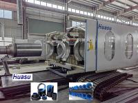 China Plastic Pipe Production Extrusion Line Corrugated Pipe Machining for sale