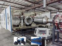 China Single Double Corrugated Pipe Making Machine with High Quality Extrusion Line with PLC Control System for sale