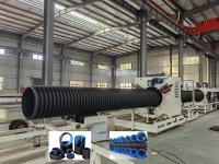 China Plastic Pipe Production Extrusion Line With Good Quality Corrugated Pipe Making Machine for sale