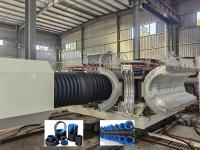 China Hot Sell Plast Corrugated Pipe Making Machine Extrusion Line with PLC Control System for sale
