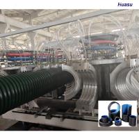 China High-Efficiency Plast Corrugated Pipe Machine Extrusion Line with PLC Control System for sale