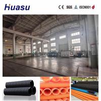 China 32-1600mm Single Wall Corrugated Pipe Extrusion Line with 60-2000kg/h Output and High Productivity for sale
