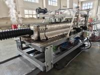 China Integral Type Extruder Double Wall Corrugated Pipe Extrusion Line with 75mm-315mm Screw Diameter and HV>740 Barrel Screw for sale