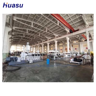 China Cable Protection Pipe Extrusion Line with Aluminum Mould & Nitrided Screw for Uniform Pipe Quality for sale