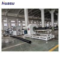 China PLC Touch Screen Cable Protection Pipe Extrusion Line, Single Screw, 100–500kg/h Capacity for sale