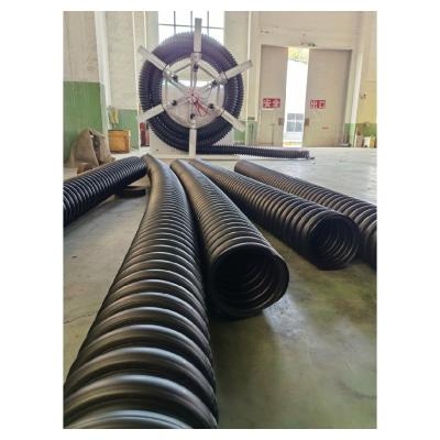 China 1200mm Double Wall Corrugated Pipe Extrusion Machine for Sewage Discharge - HDPE Pipe Extrusion Line for sale