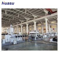 China 32mm-1600mm Pipe Diameter Range Cable Protection Pipe Extrusion Line with PLC Control Touch Screen Interface and Nitriding Treatment Screw for sale
