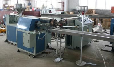 China Single / Twin Screw PVC Pipe Extruder 500mm Corrugated Pipe Machine for sale