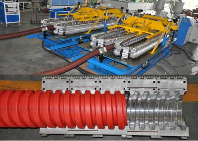 China Carbon Spiral Pipe Machinery HDPE Single Wall Corrugated Pipe Production Line SLQ-200 for sale