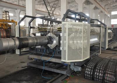 China Qingdao High Speed DWC Pipe Extrusion Line , Corrugated Pipe Making Machinery for sale