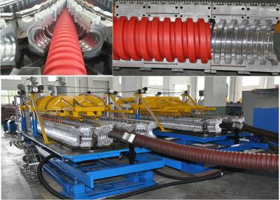 China Customized PE / PP Spiral Pipe Extrusion Line With Single / Multi Layer for sale