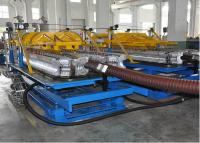 China High Effective PE/PP Spiral Pipe Extrusion Line SQ63-250 Spiral Welded Pipe Machine for sale