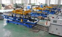 China SBG-250 Single Wall Corrugated Pipe Extrusion Line For PE / PP / PA / PVC Pine for sale