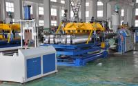 China SBG-250 PE/PP/PA/PVC Single Wall Corrugated Pipe Extrusion Line With Water Cooling for sale