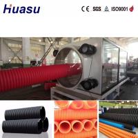 China PLC Controlled Double Wall Corrugated Pipe Extrusion Line with 32-1600mm Pipe Diameter for High Productivity for sale
