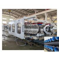 China PLC Controlled Double Wall Corrugated Pipe Extrusion Line for 32-1600mm Diameter with High Productivity for sale