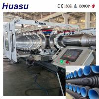 China 32-1600mm Diameter Double Wall Corrugated Pipe Extrusion Line with PLC Control for High Productivity for sale