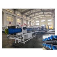 China Air Cooling Plastic Corrugated Tube Extrusion Line, 100–1000kg/h for Multiple Plastic Materials for sale