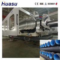 China Cable Protection Pipe Extrusion Line with Aluminum Mould & Nitrided Screw for Uniform Pipe Quality for sale