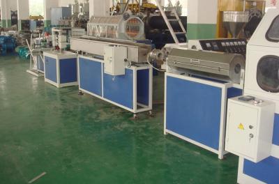 China PVC Fiber Reinforced Pipe Production Line High Continual Capacity Easy Operation for sale