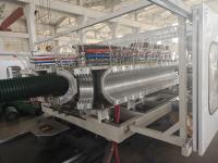China Hot Sell Corrugated Pipe Extrusion Line With Differentiated Custmized Pipe Shape for sale