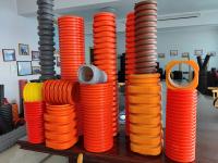 China Hot Sell Corrugated Pipe Extrusion Line With Differentiated Custmized Pipe Shape for sale