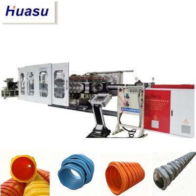 China Large Square Plastic Corrugated Tube Production Line Highway Cable Protection Pipe Extrusion Processing Equipment for sale